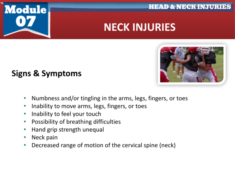 m7 - neck injuries | National Center for Sports Safety